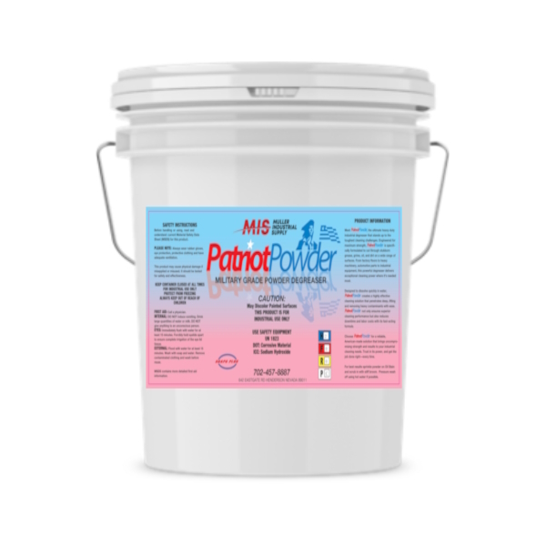 Patriot Powder Heavy Duty Powder Degreaser 40# Bucket - Pressure ...