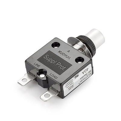 Thermal Circuit Breaker, 32V DC 125/250VAC 50/60Hz, 40 Amp - Pressure ...
